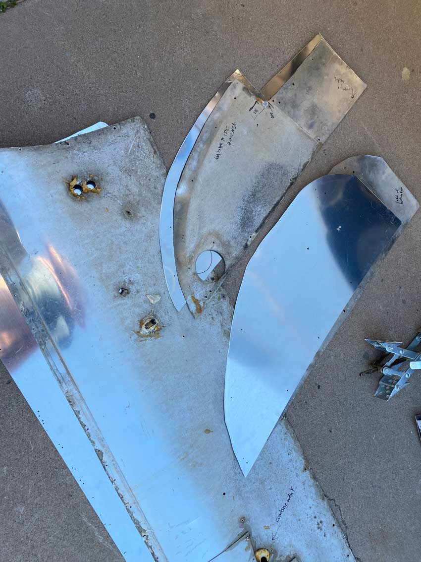 Airstream Restoration Step 3 & 16: Belly Pan - Ramona The Airstream ...